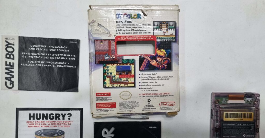 Consola Game Boy Color en Caja – Museum Games
