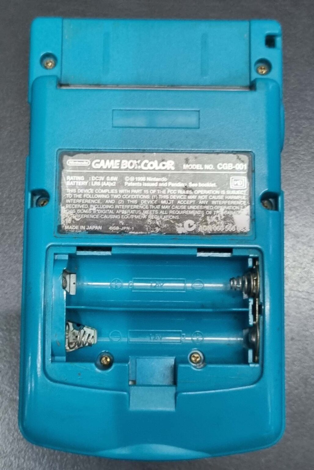 Consola Game Boy Color Teal – Museum Games