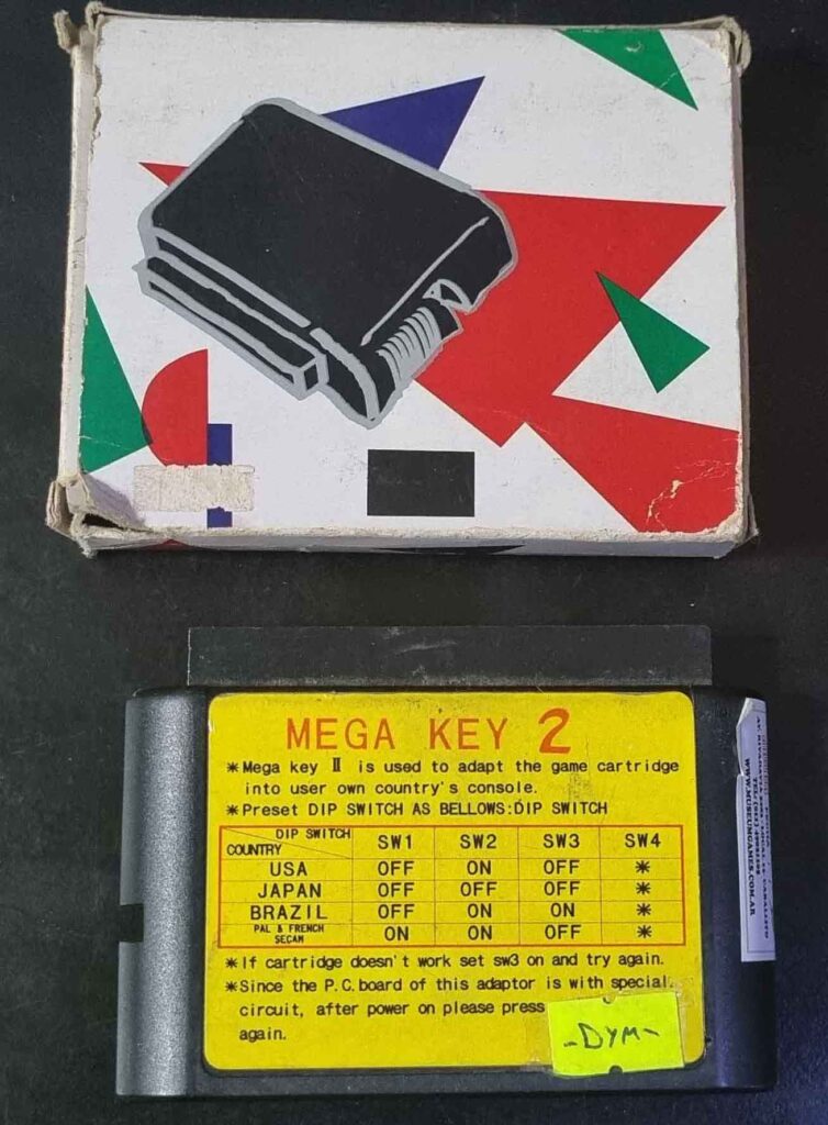 Mega key 2 | | (Cartucho 90s) Compatible Sega 16 Bits – Museum Games
