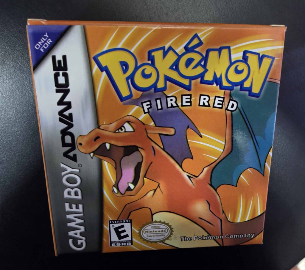 Caja Vacia Pokemon Fire Red | Game Boy Advance – Museum Games