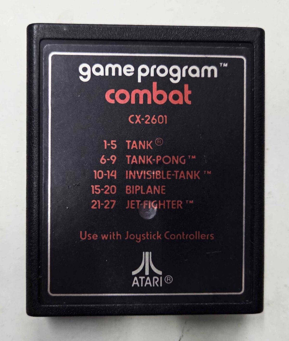 Combat (3ro) | Atari 2600 – Museum Games