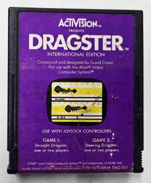 Dragster | Atari 2600 – Museum Games