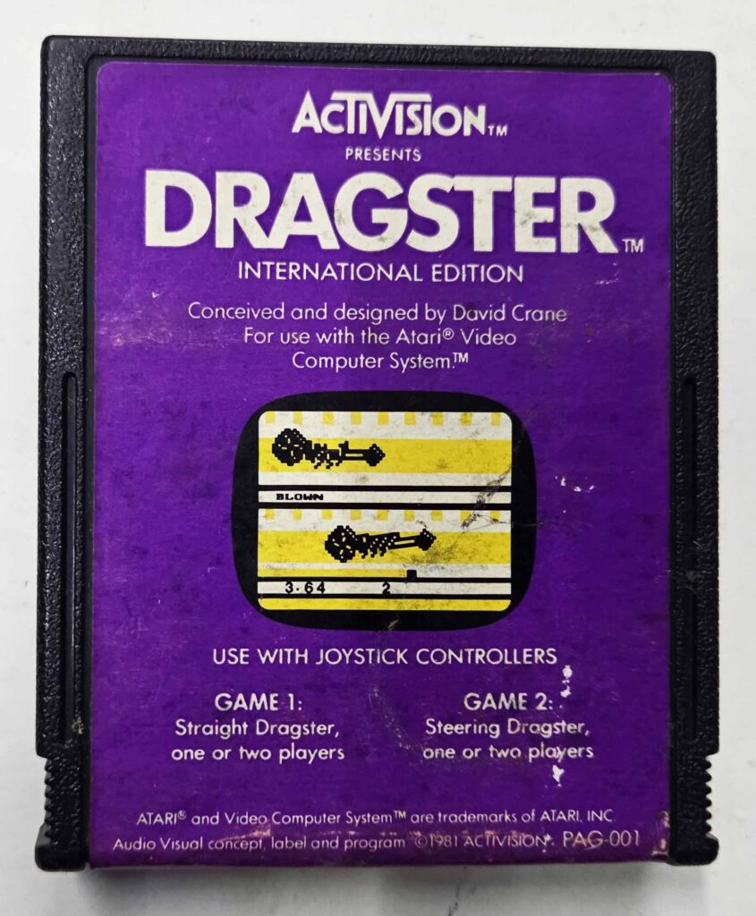 Dragster | Atari 2600 – Museum Games