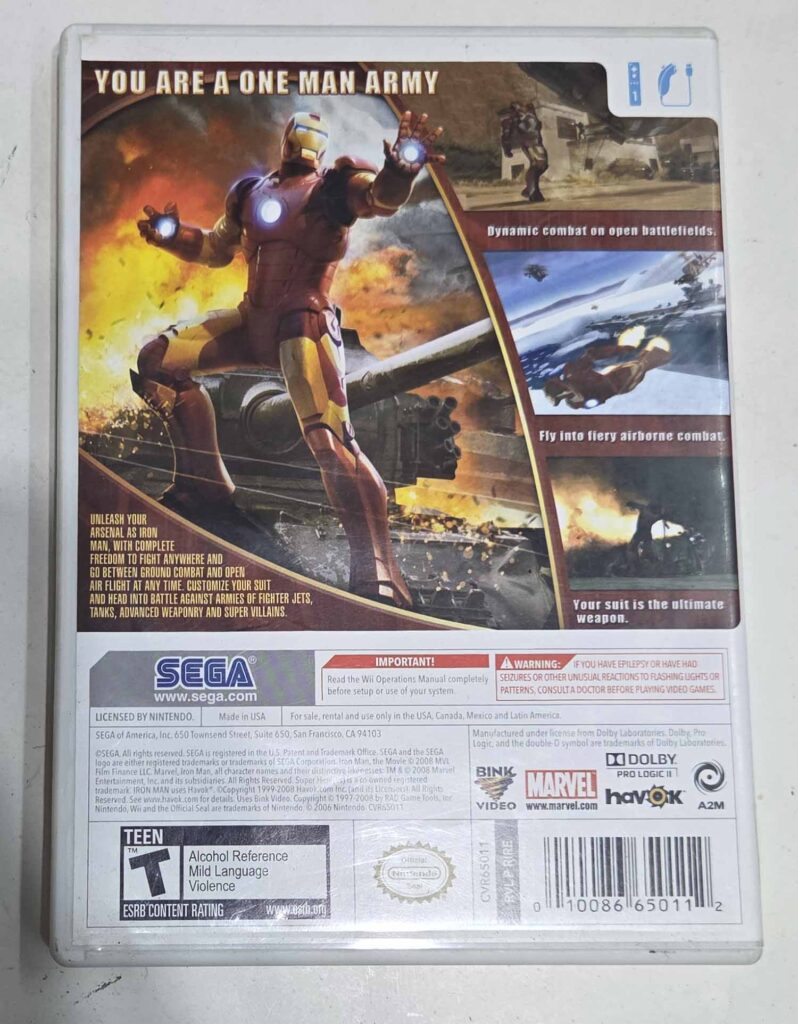 Iron Man | Wii – Museum Games