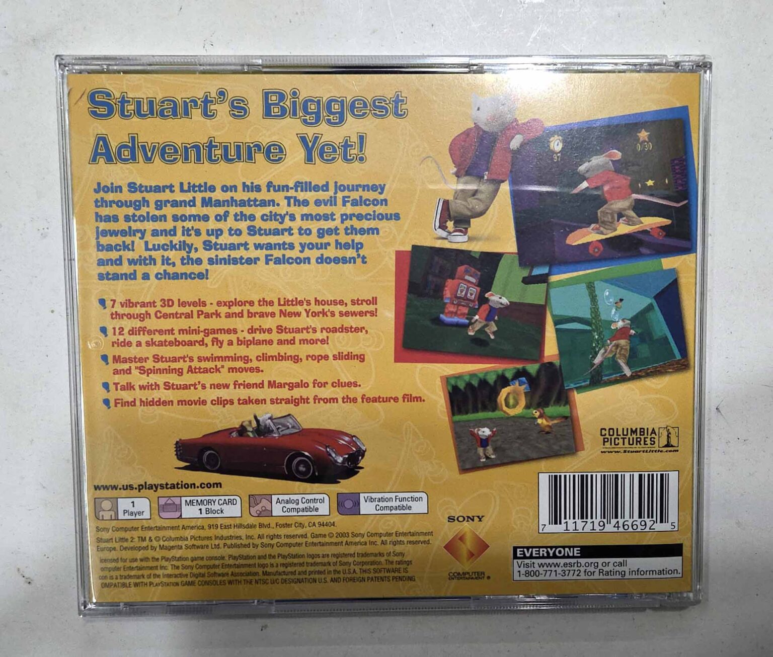 Stuart Little 2 (greatest hits) | Playstation – Museum Games