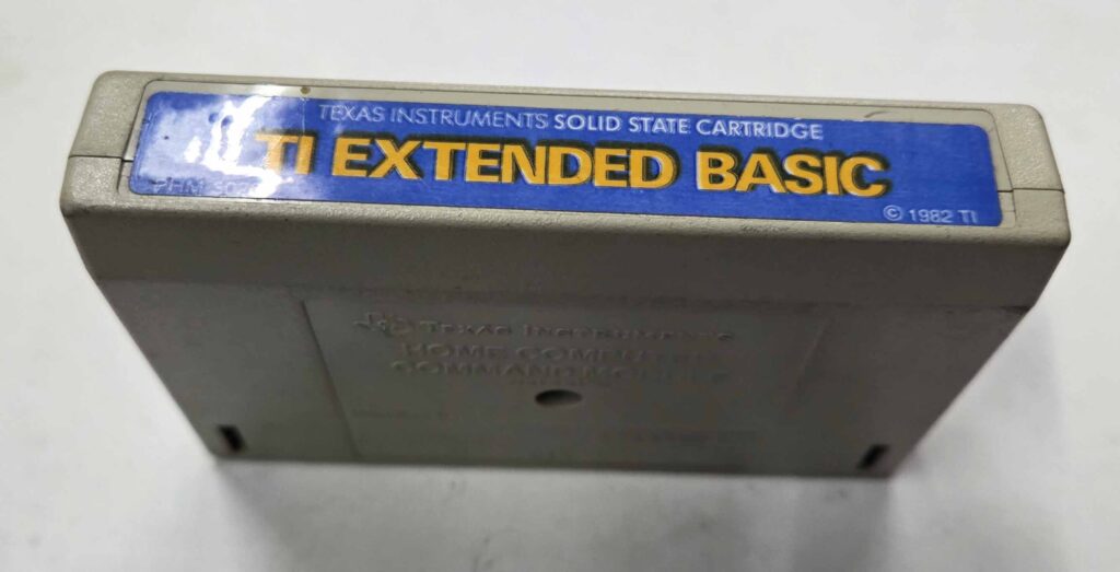 TT EXTENDED BASIC | Texas Instruments – Museum Games