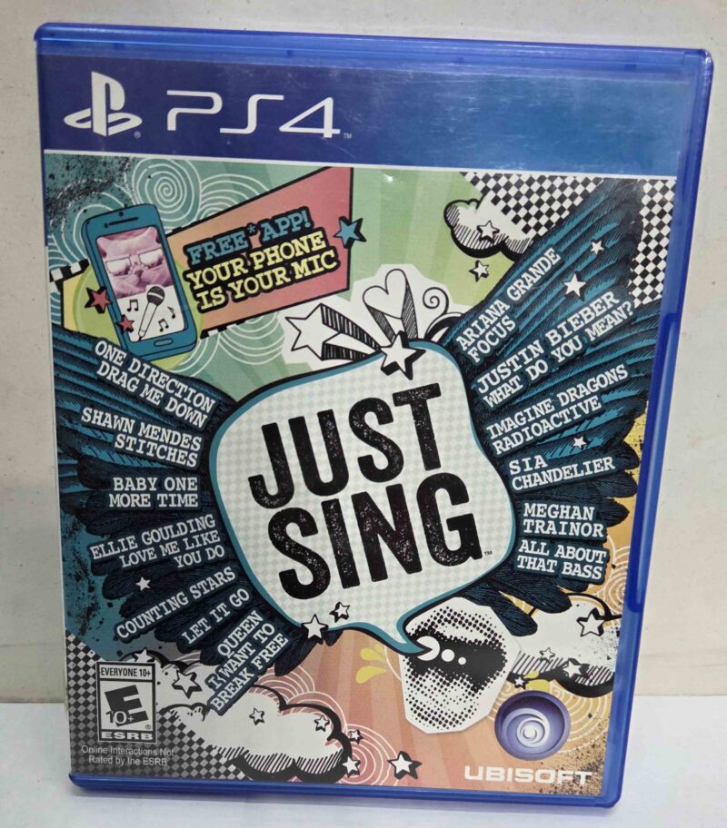 Just Sing | PS4 – Museum Games