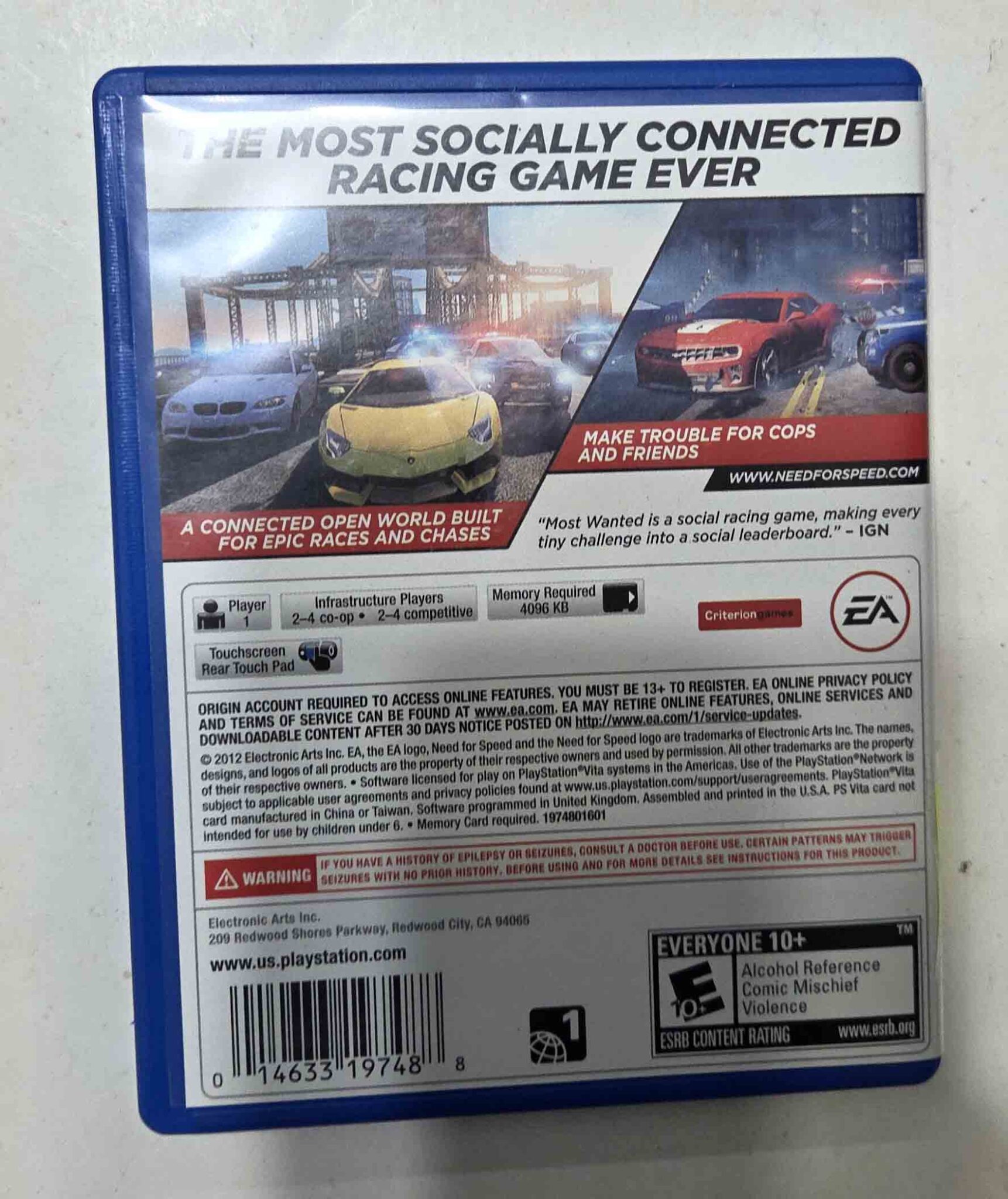 Need For Speed Most Wanted | PS Vita – Museum Games