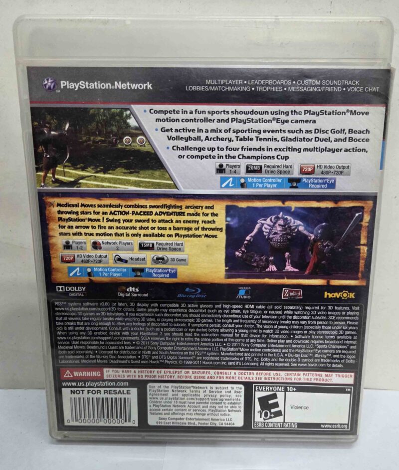 PlayStation Move Demo Disc Volume 3 | PS3 – Museum Games