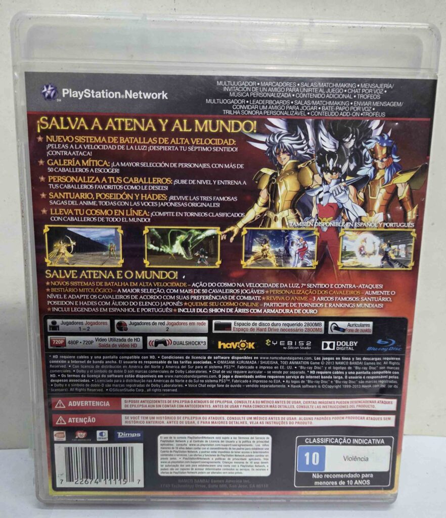 Saint Seiya Brave Soldiers | PS3 – Museum Games