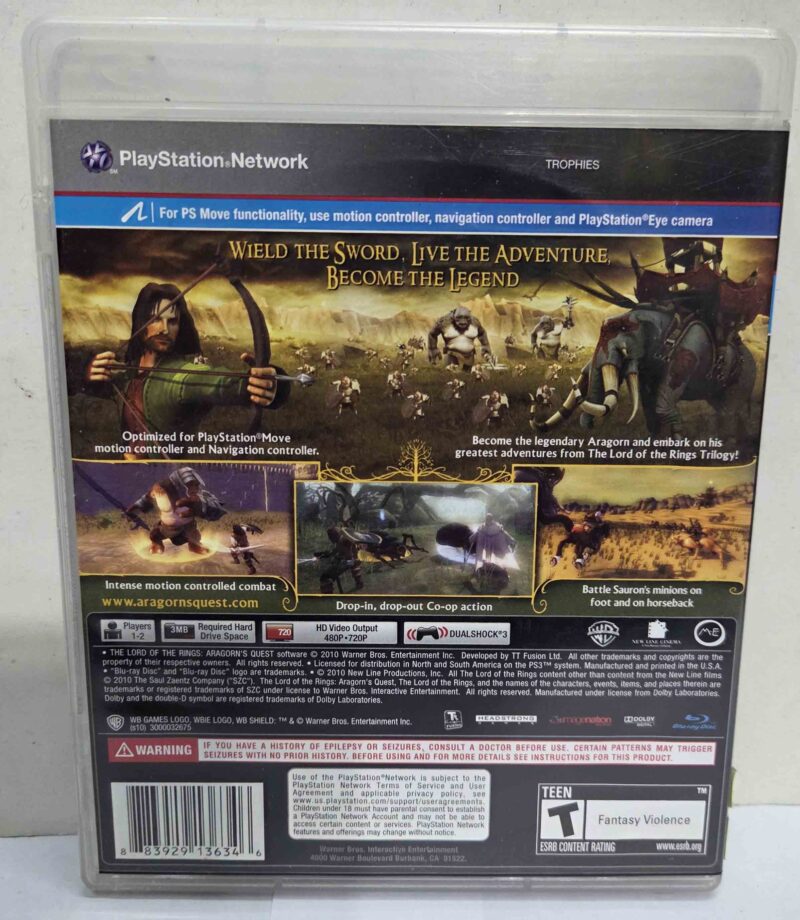 The Lord of the Rings Conquest | PS3 – Museum Games