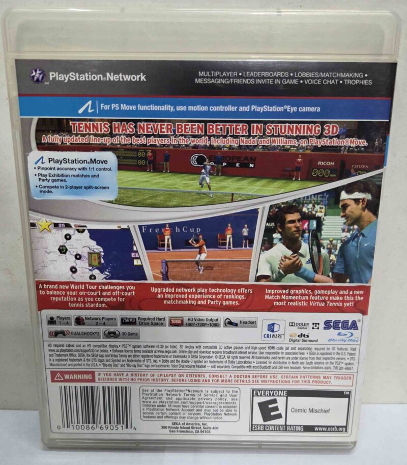 Virtua Tennis 4 | PS3 – Museum Games