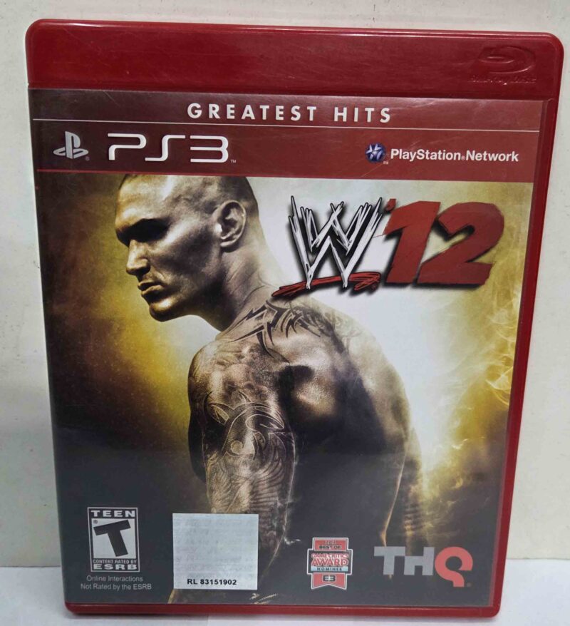 Wwe 12 | PS3 – Museum Games