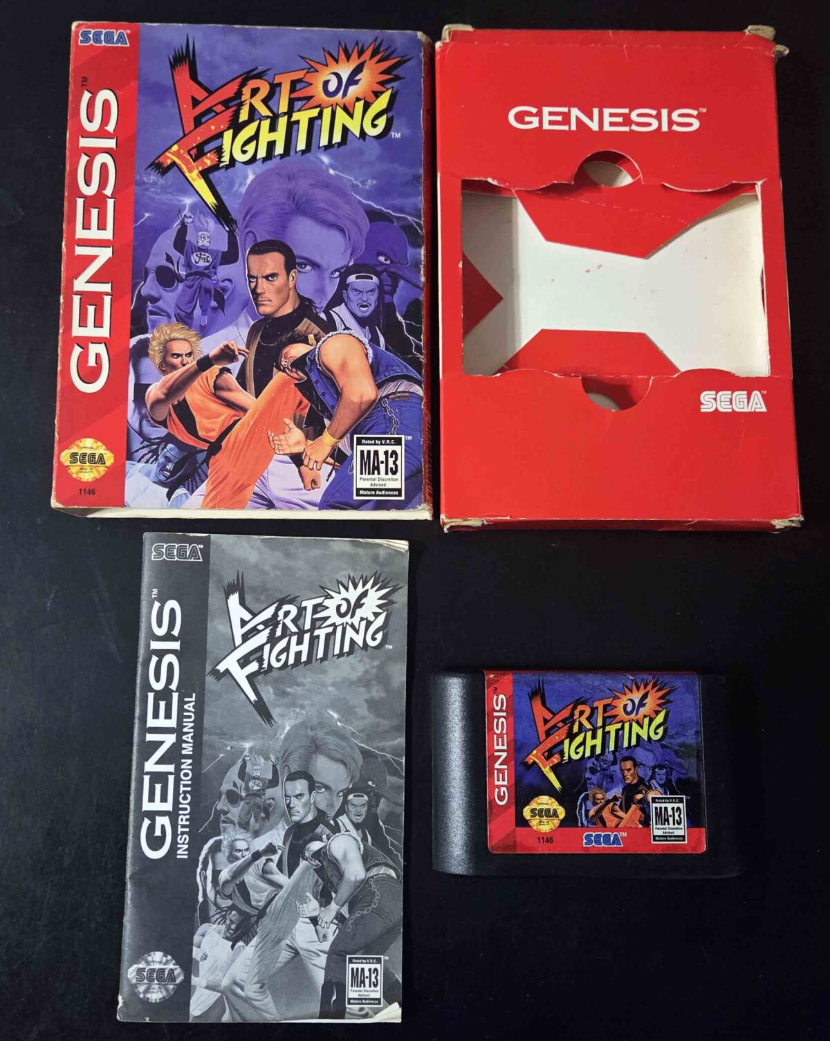 Art of Fighting | Sega Genesis Original – Museum Games