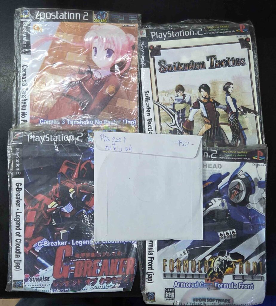 Consola Ps2 Playstation 2 Chipeada Lee DvD Laser + Juegos – Museum Games