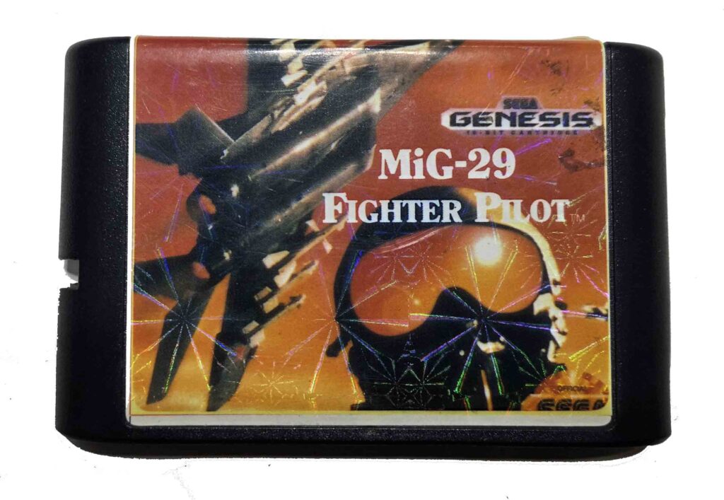 MiG-29 Pilot Fighter | Cartucho 90s Compatible Sega 16 Bits – Museum Games