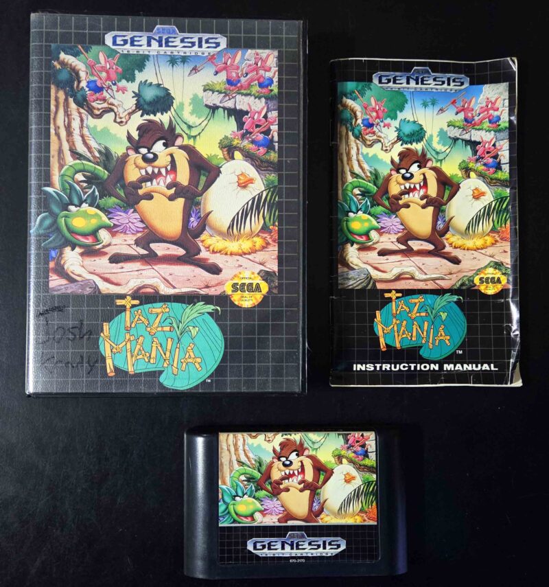 Taz-Mania | Sega Genesis Original – Museum Games