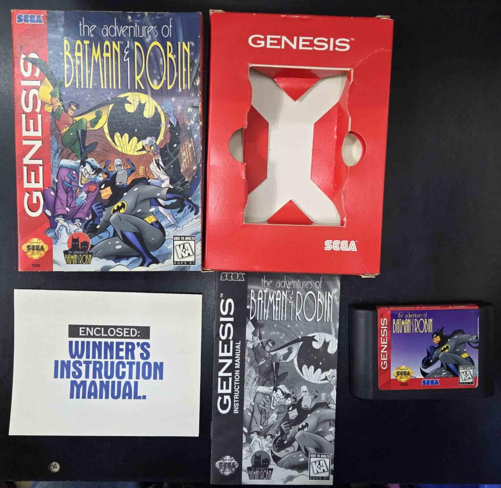 The Adventures of Batman & Robin | Sega Genesis Original (Cib) – Museum ...