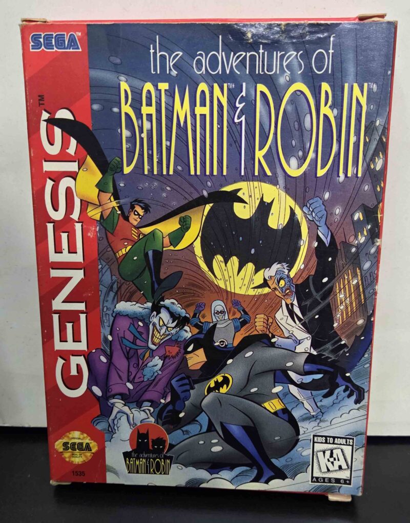 The Adventures of Batman & Robin | Sega Genesis Original (Cib) – Museum ...