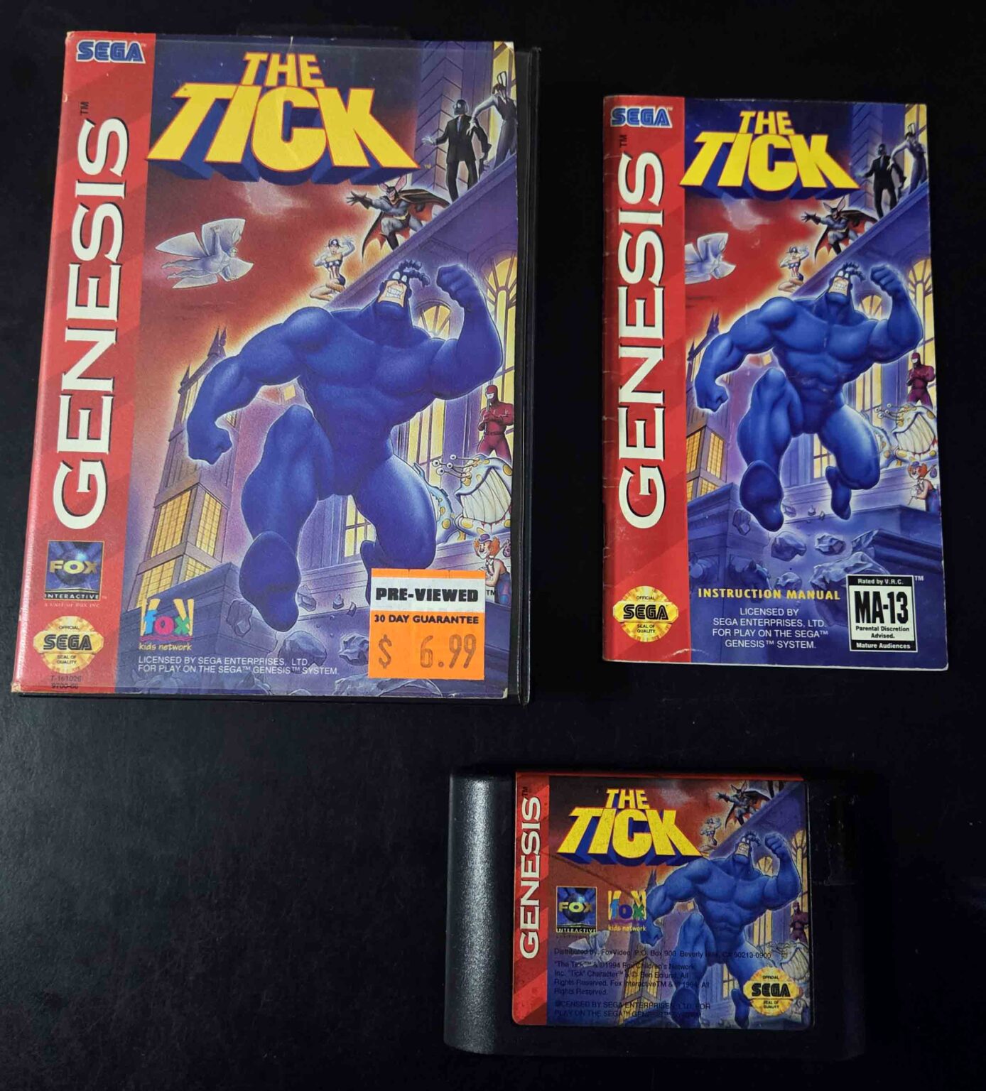 The Tick | Sega Genesis Original – Museum Games