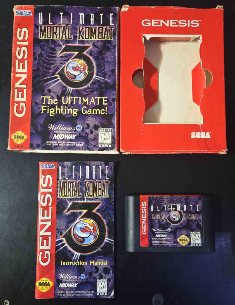 Ultimate Mortal Kombat 3 | Sega Genesis Original – Museum Games
