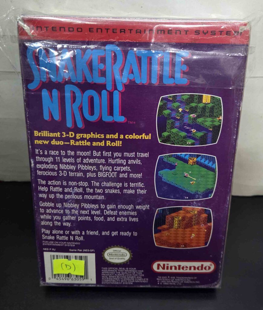 Snake Rattle ‘n’ Roll | Nintendo Nes – Museum Games