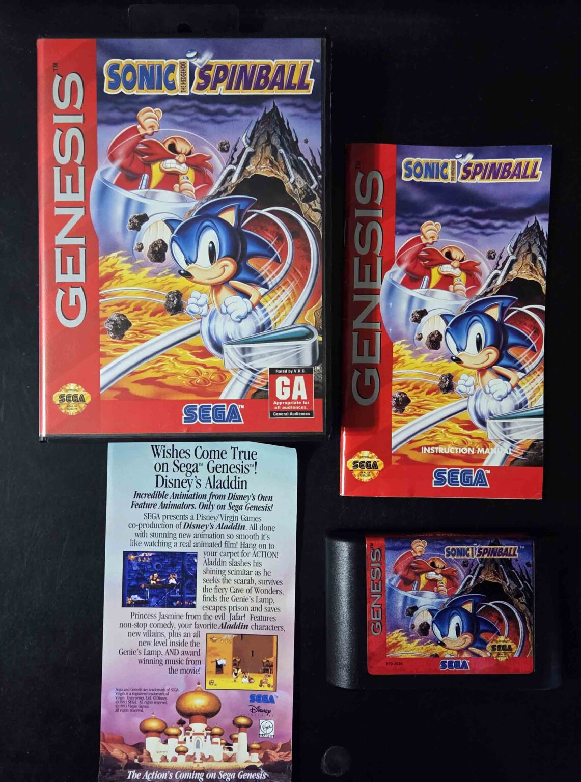 Sonic Spinball | Sega Genesis Original – Museum Games