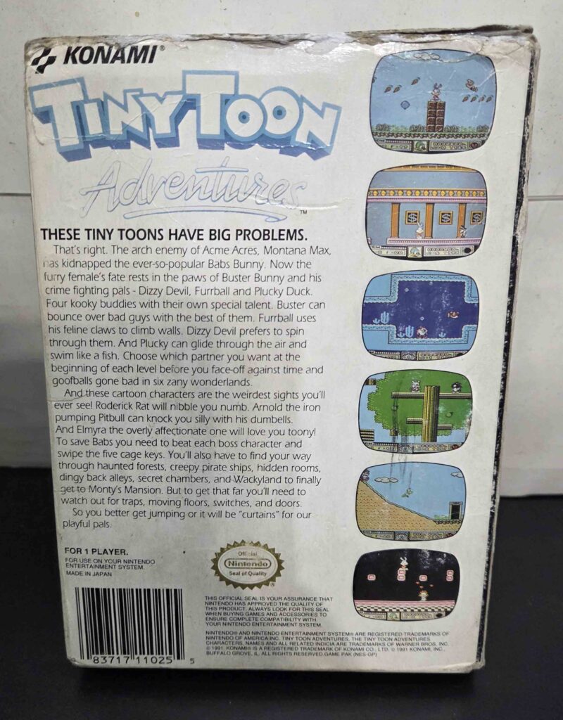 Tiny Toon Adventures | Nintendo Nes – Museum Games