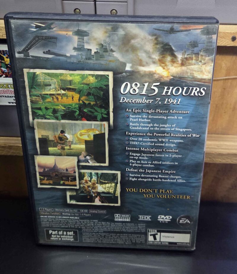 Medal of Honor Rising Sun | PS2 – Museum Games