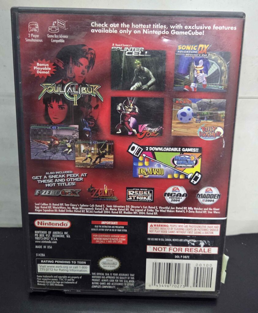 Preview Disc | Gamecube – Museum Games