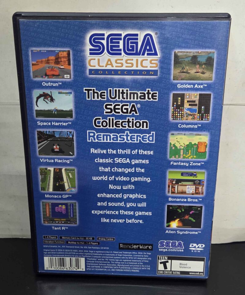 Sega Classics Collection | PS2 – Museum Games
