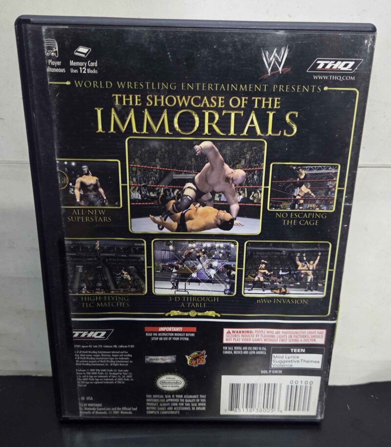 WWE Wrestlemania X8 | Gamecube – Museum Games