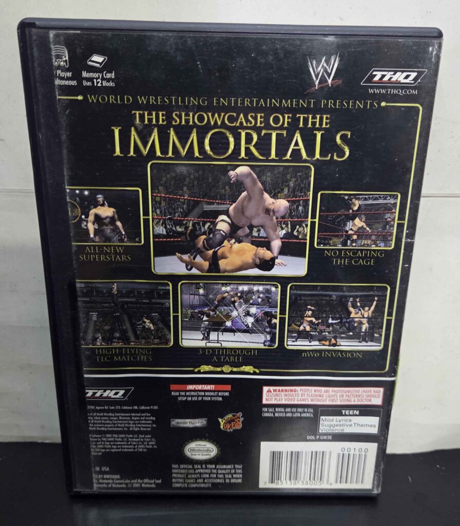 WWE Wrestlemania X8 | Gamecube – Museum Games