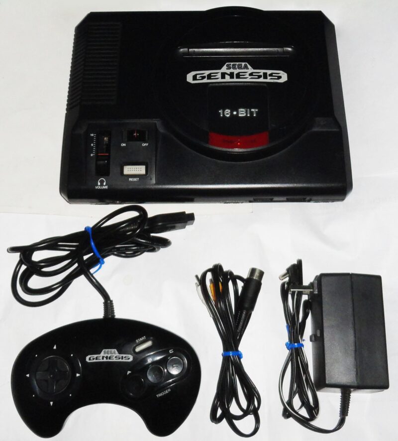 Sega Genesis Modelo 1 Original Completa + Joystick – Museum Games