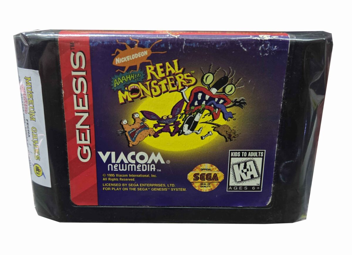 Aaahh!!! Real Monsters | Sega Genesis Original – Museum Games