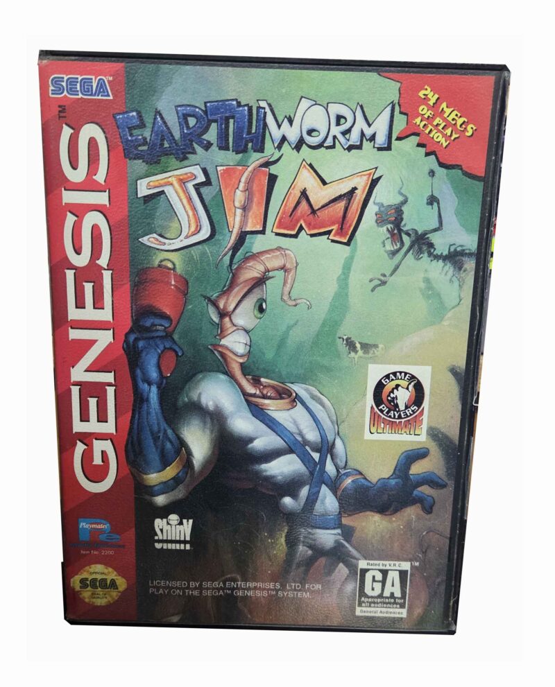 Earthworm Jim | Sega Genesis Original – Museum Games