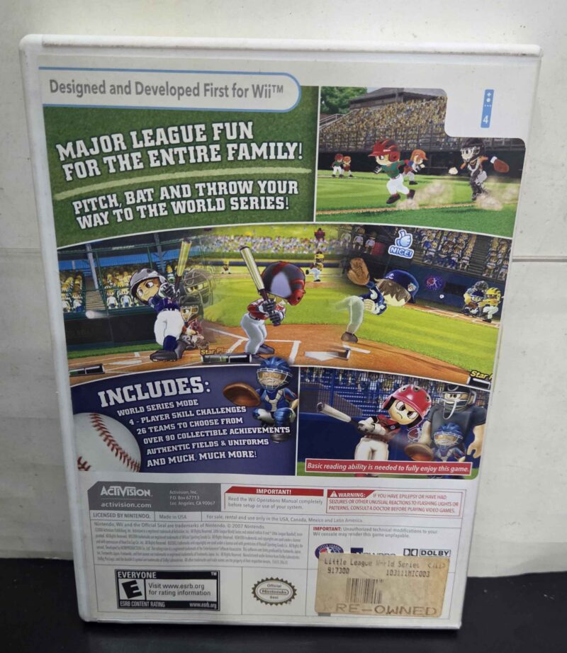 Little League World Series Baseball 2008 | Wii – Museum Games