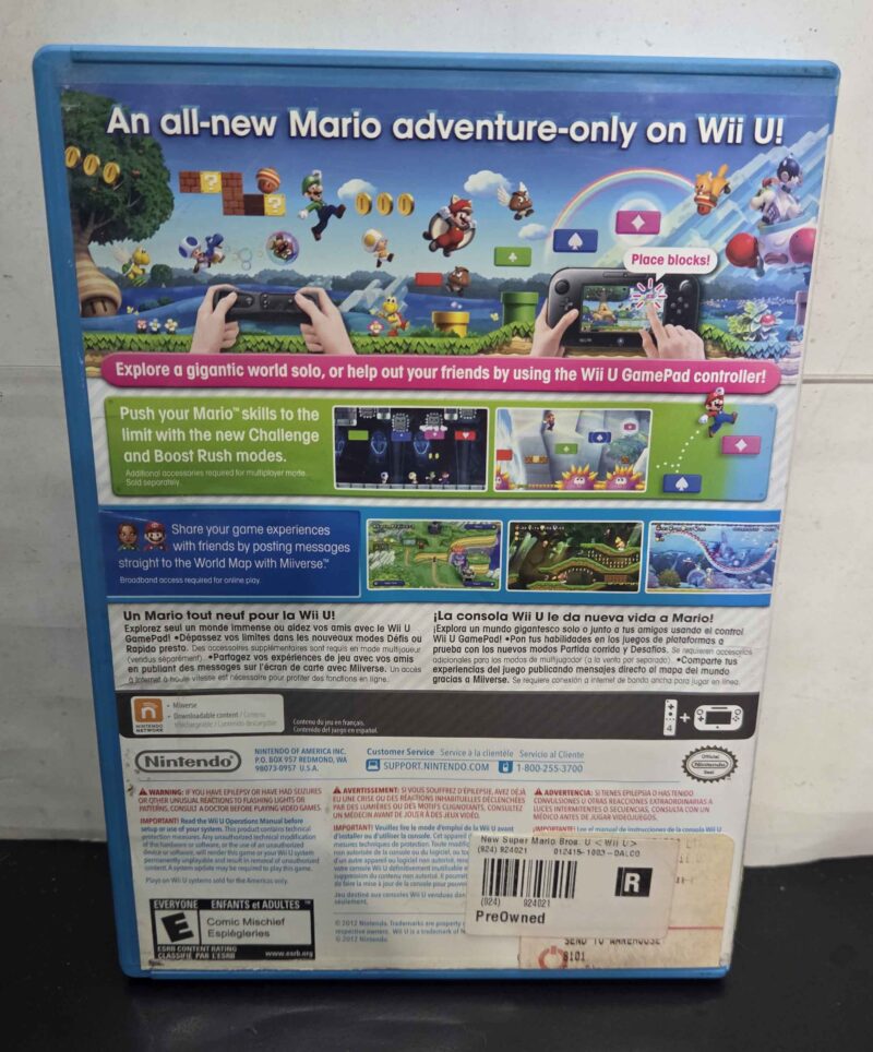 New Super Mario Bros. U | Wii U – Museum Games