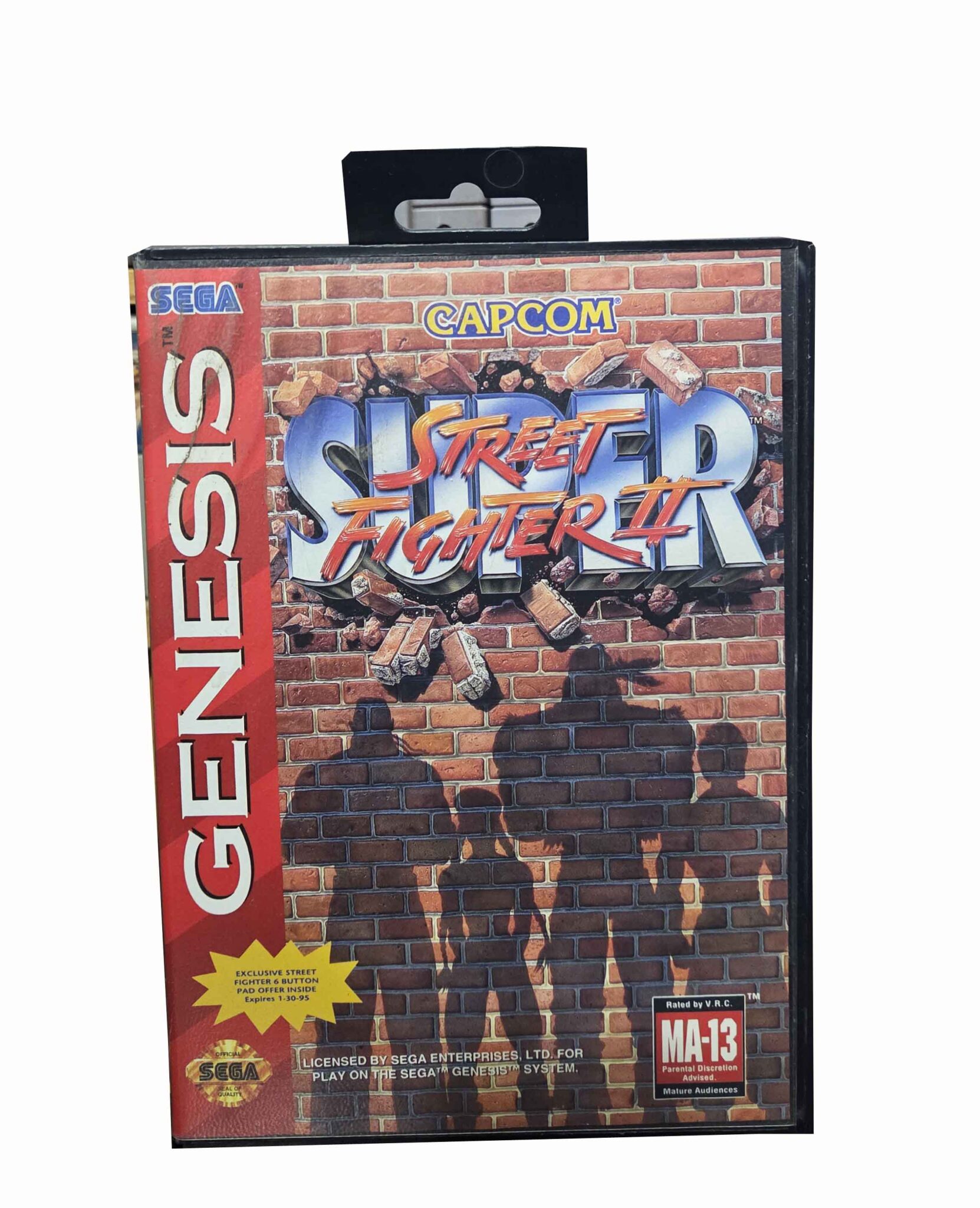 Super Street Fighter II The New Challengers | Sega Genesis Original ...