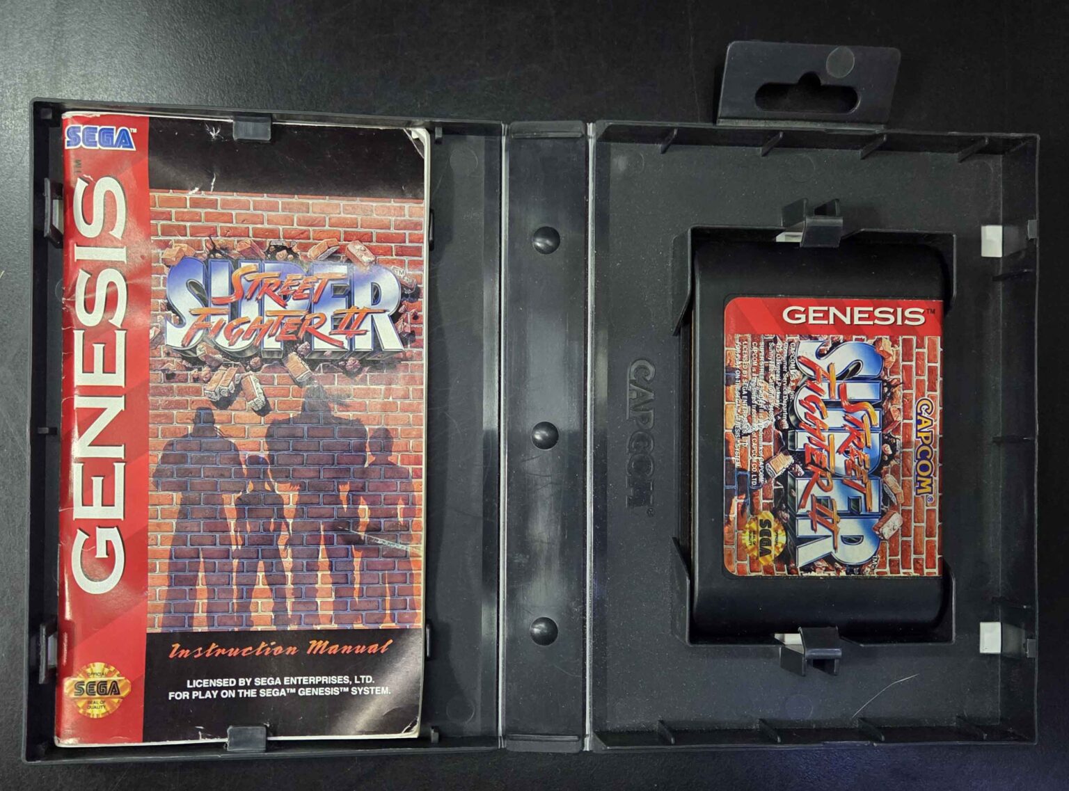 Super Street Fighter II The New Challengers | Sega Genesis Original ...