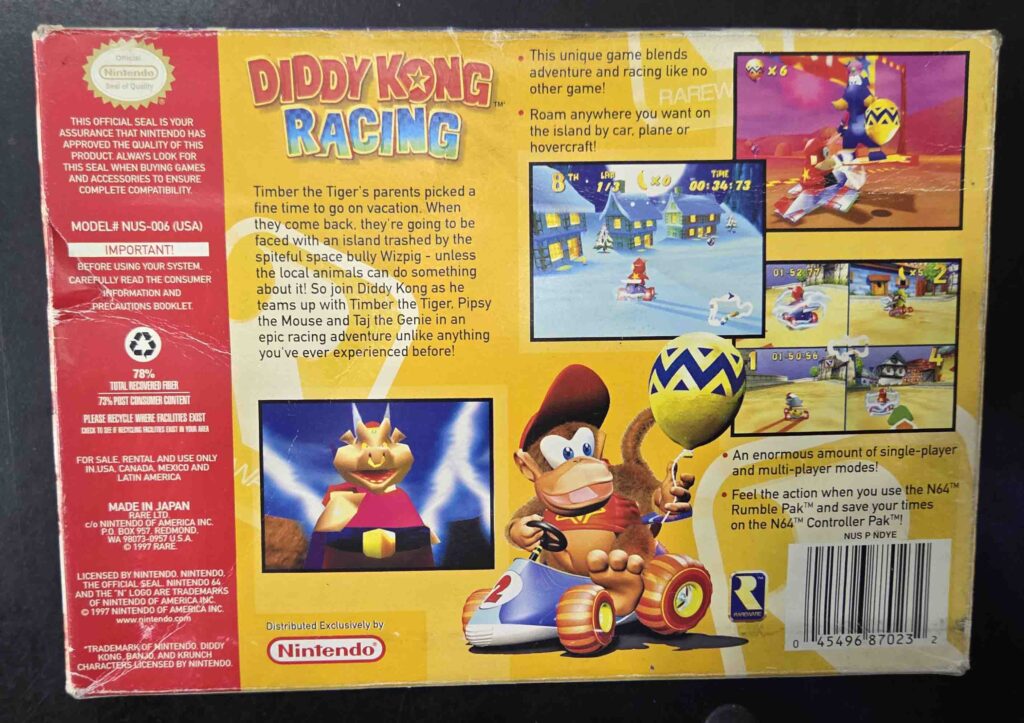 Diddy Kong Racing | Nintendo 64 – Museum Games