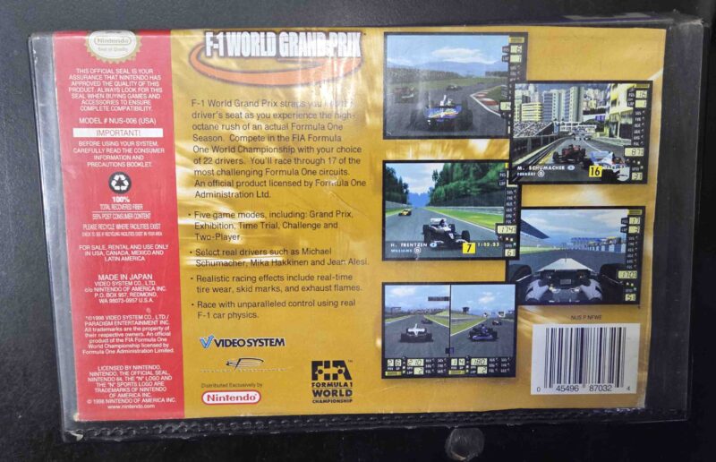 F1 World Grand Prix | Nintendo 64 – Museum Games