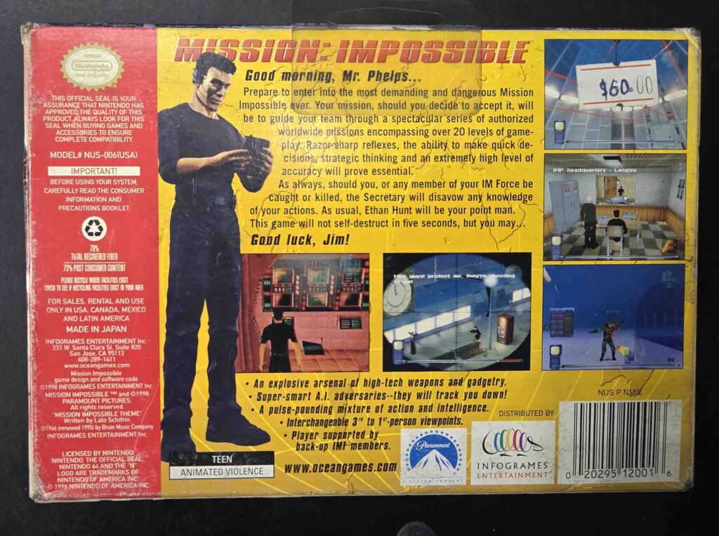 Mission Impossible | Nintendo 64 – Museum Games