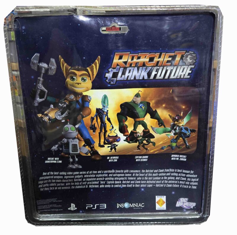 Ratchet & Clank Future DC Direct Armored Ratchet With Mr Zurkon Figure ...