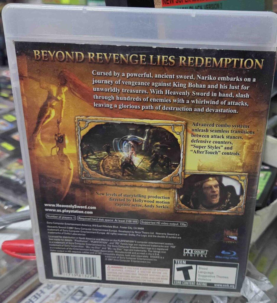 Heavenly Sword | PS3 – Museum Games
