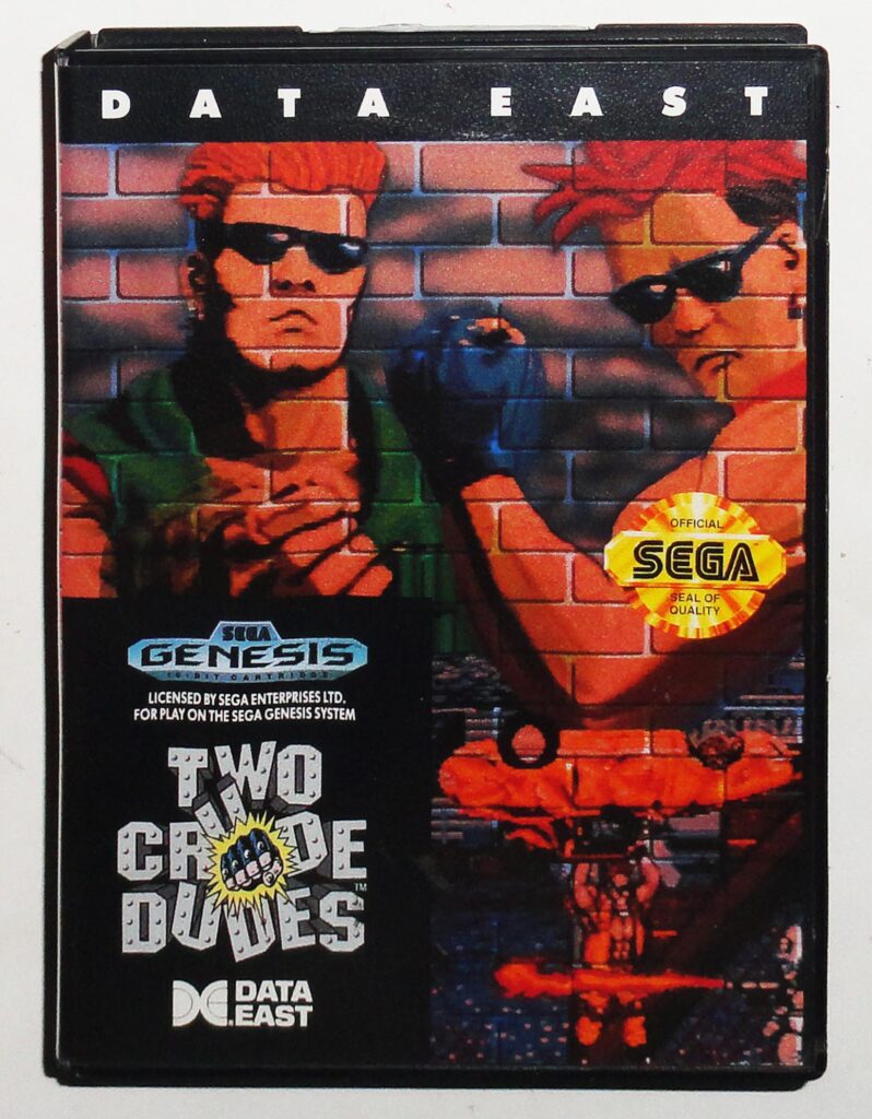Two Crude Dudes Sega Genesis Original Completo – Museum Games
