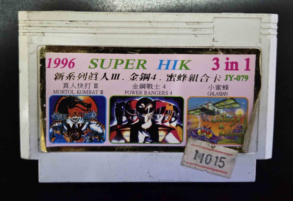 3 in 1 Super Hik 1996 Mortal Kombat 1 Super 3 -Power Rangers 4 Fighting ...