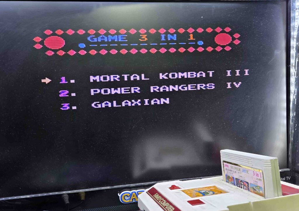 3 in 1 Super Hik 1996 Mortal Kombat 1 Super 3 -Power Rangers 4 Fighting ...