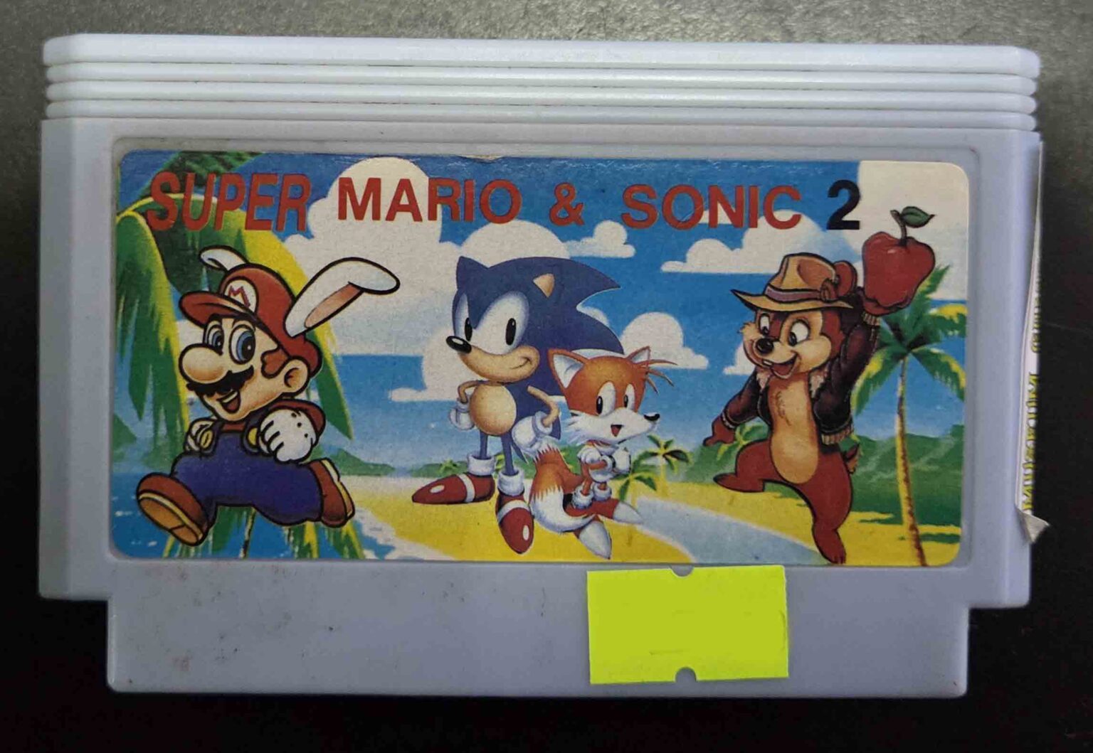 Super Mario & Sonik 2 (hack Chip & Dale ) | Cartucho 90s Compatible ...