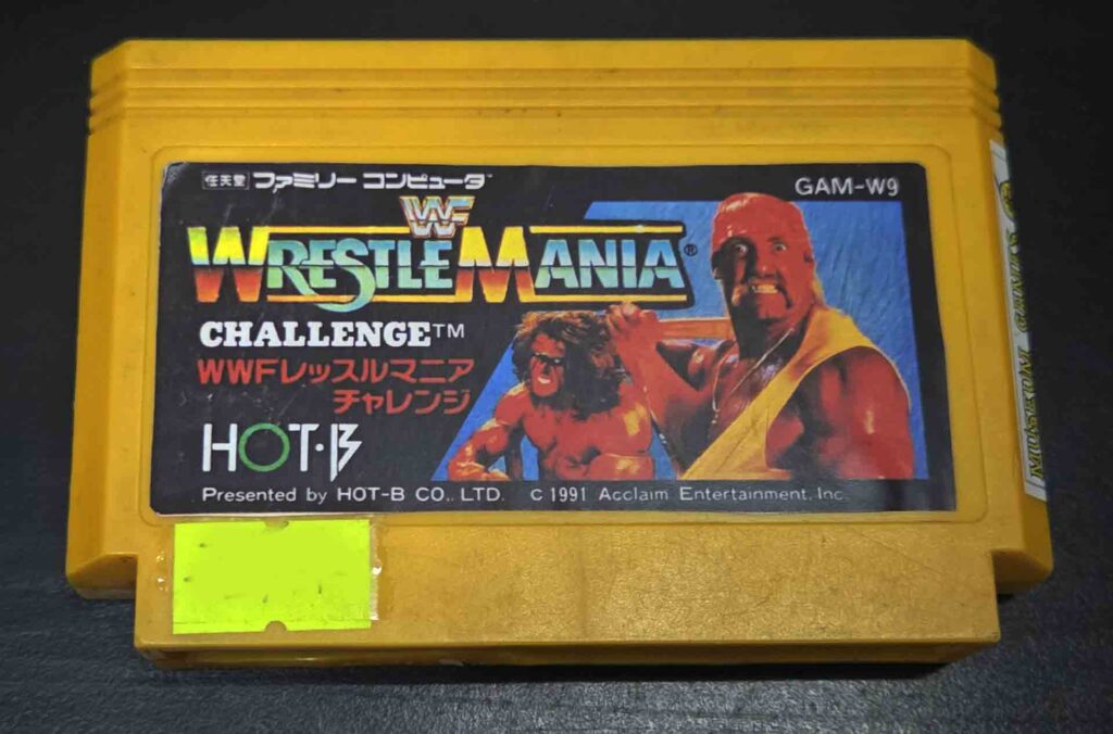 WWF WrestleMania Challenge | Cartucho 90s Compatible Family Game ...